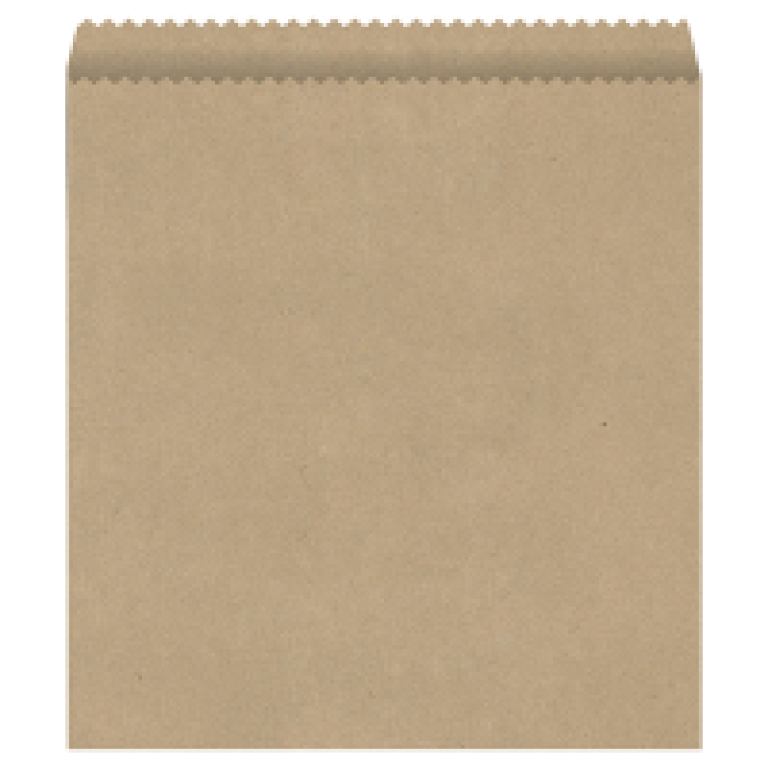 UNIPAK BROWN FLAT PAPER BAG #3 (185x210MM) 1000 PIECE – Total Foods